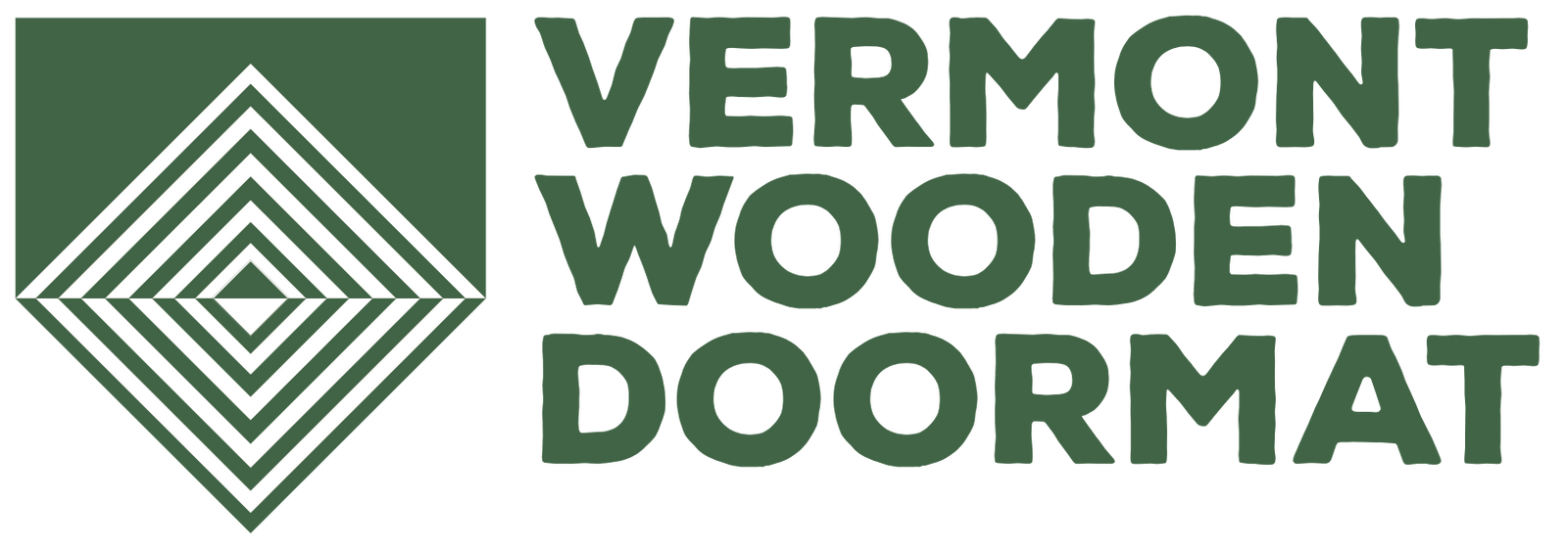 Vermont Wooden Doormat - Handcrafted in Vermont